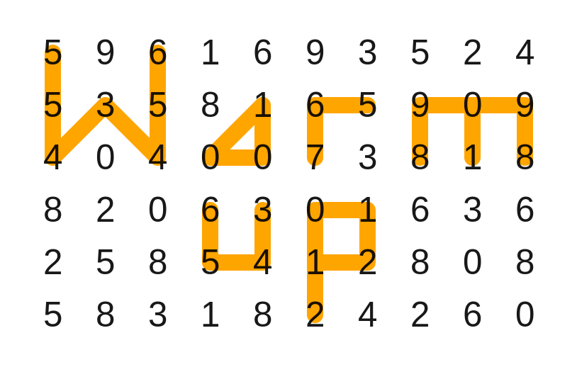 Begriddled warm-up puzzles - see how they work and have a go